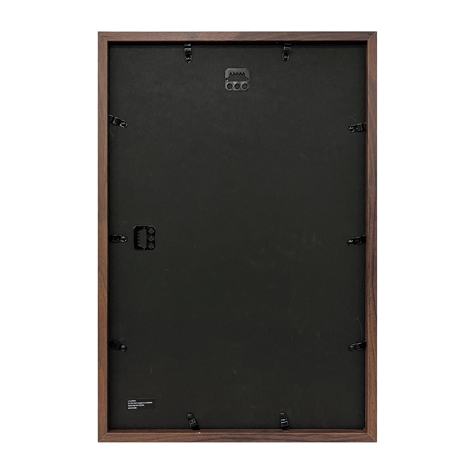 12" x 18” Dark Oak MDF Wood Shadow Box Frame – The Display Guys
