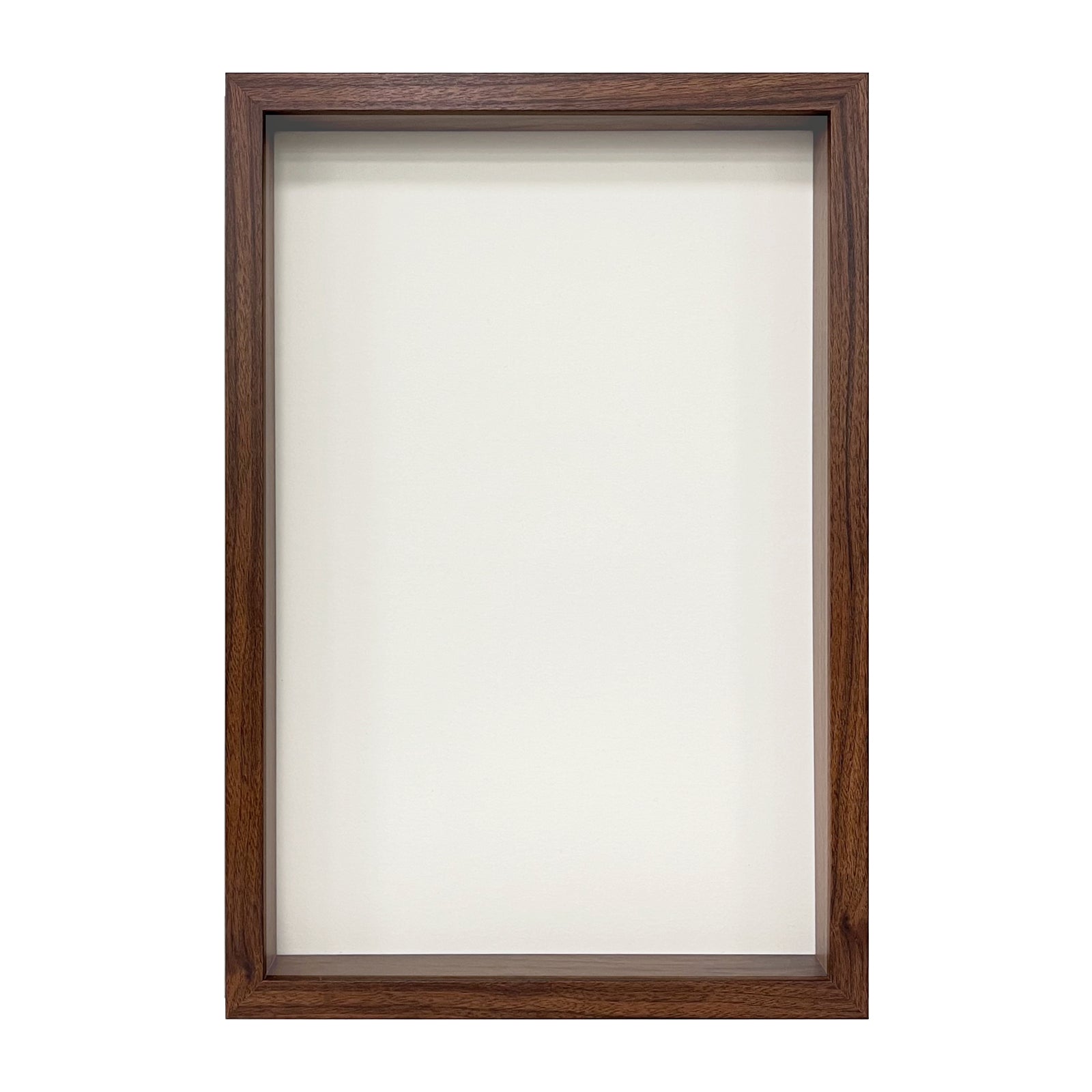 12" x 18” Dark Oak MDF Wood Shadow Box Frame – The Display Guys