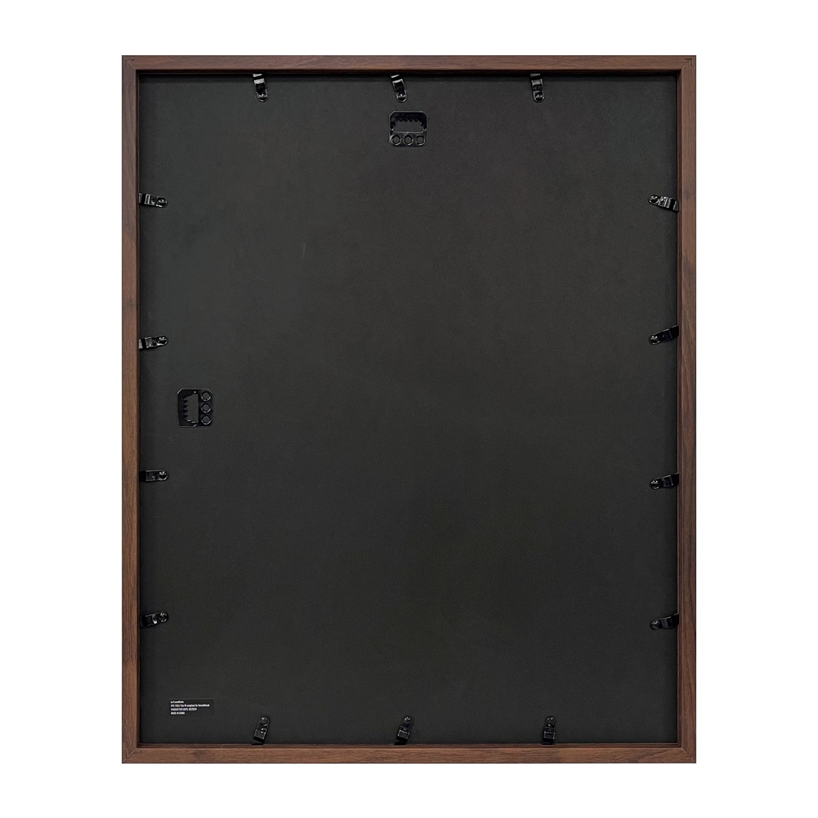 16" x 20" Dark Oak MDF Wood Shadow Box Frame – The Display Guys