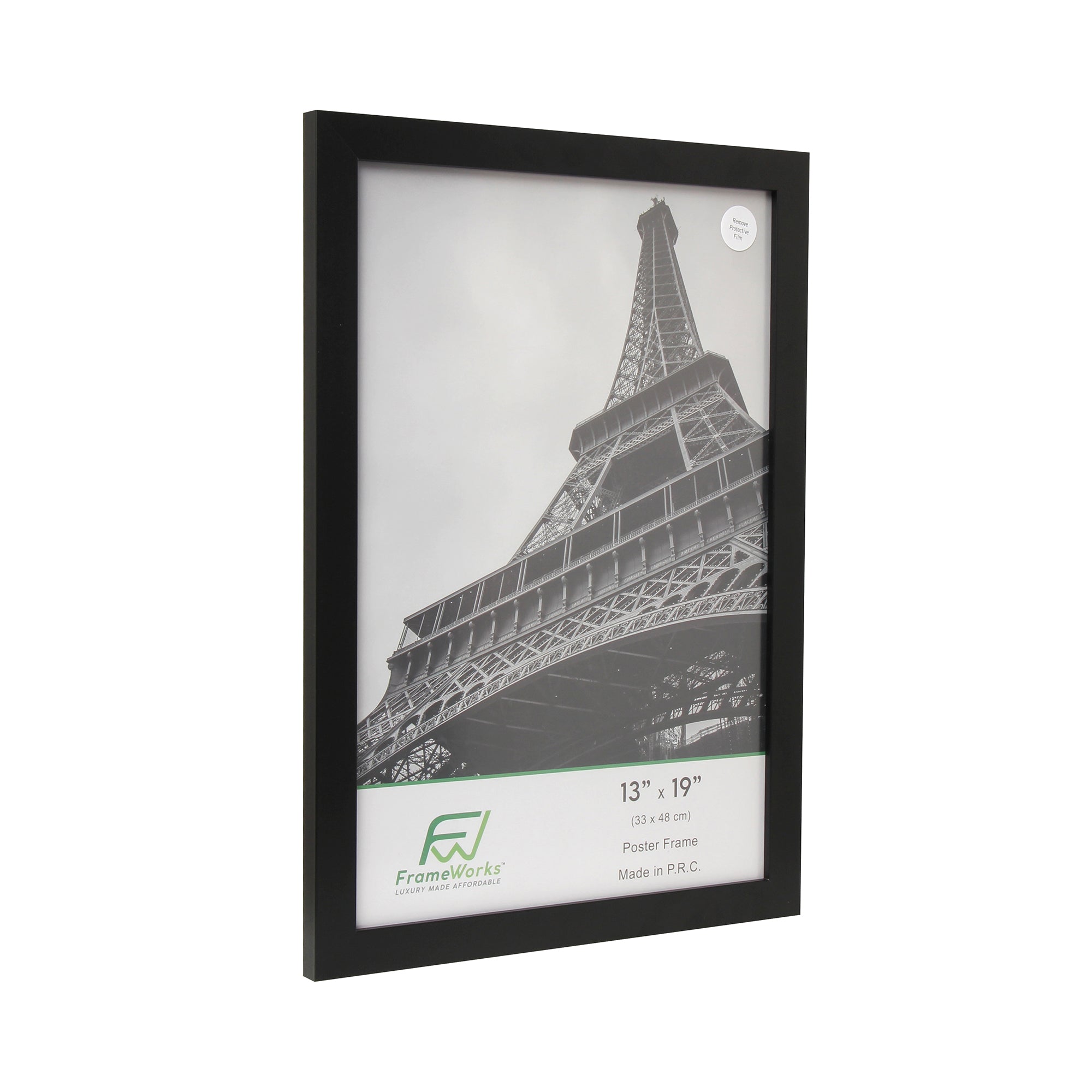 13" x 19" Black MDF Wood Multi-Pack Back-Loading Poster Frames – The ...