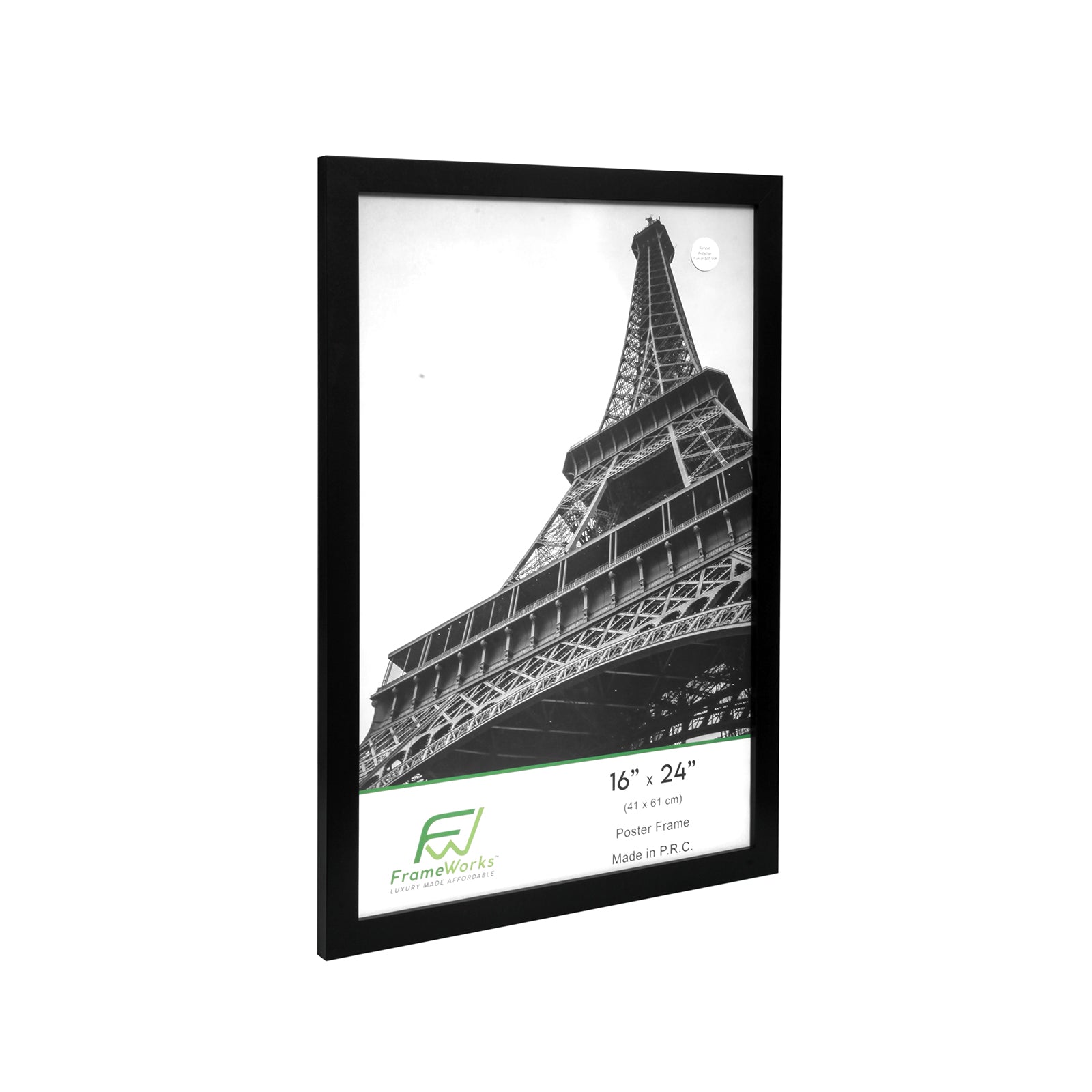 16" x 24" Black MDF Wood Multi-Pack Back-Loading Poster Frames – The ...