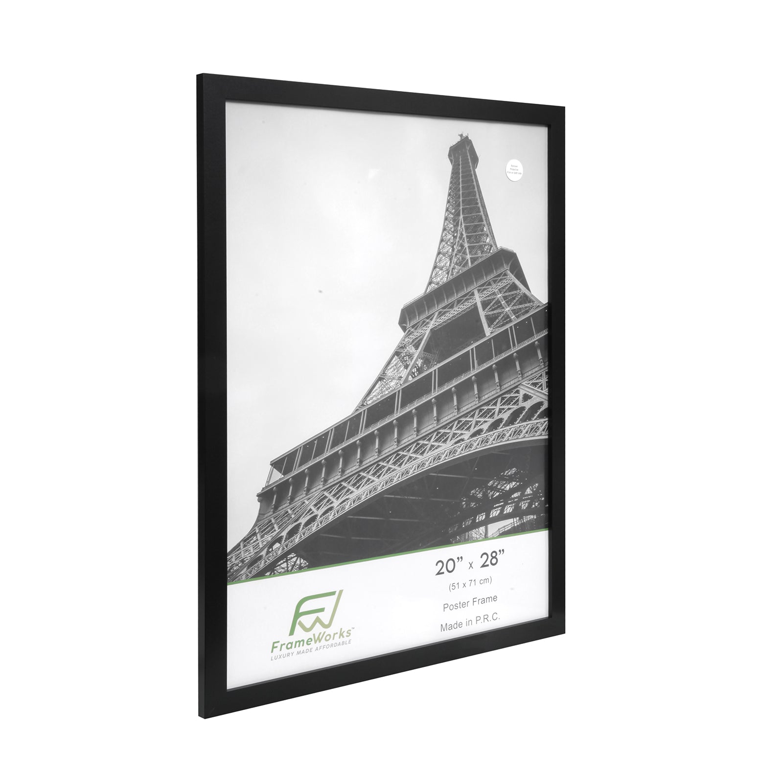 20" x 28" Black MDF Wood Multi-Pack Back-Loading Poster Frames – The ...