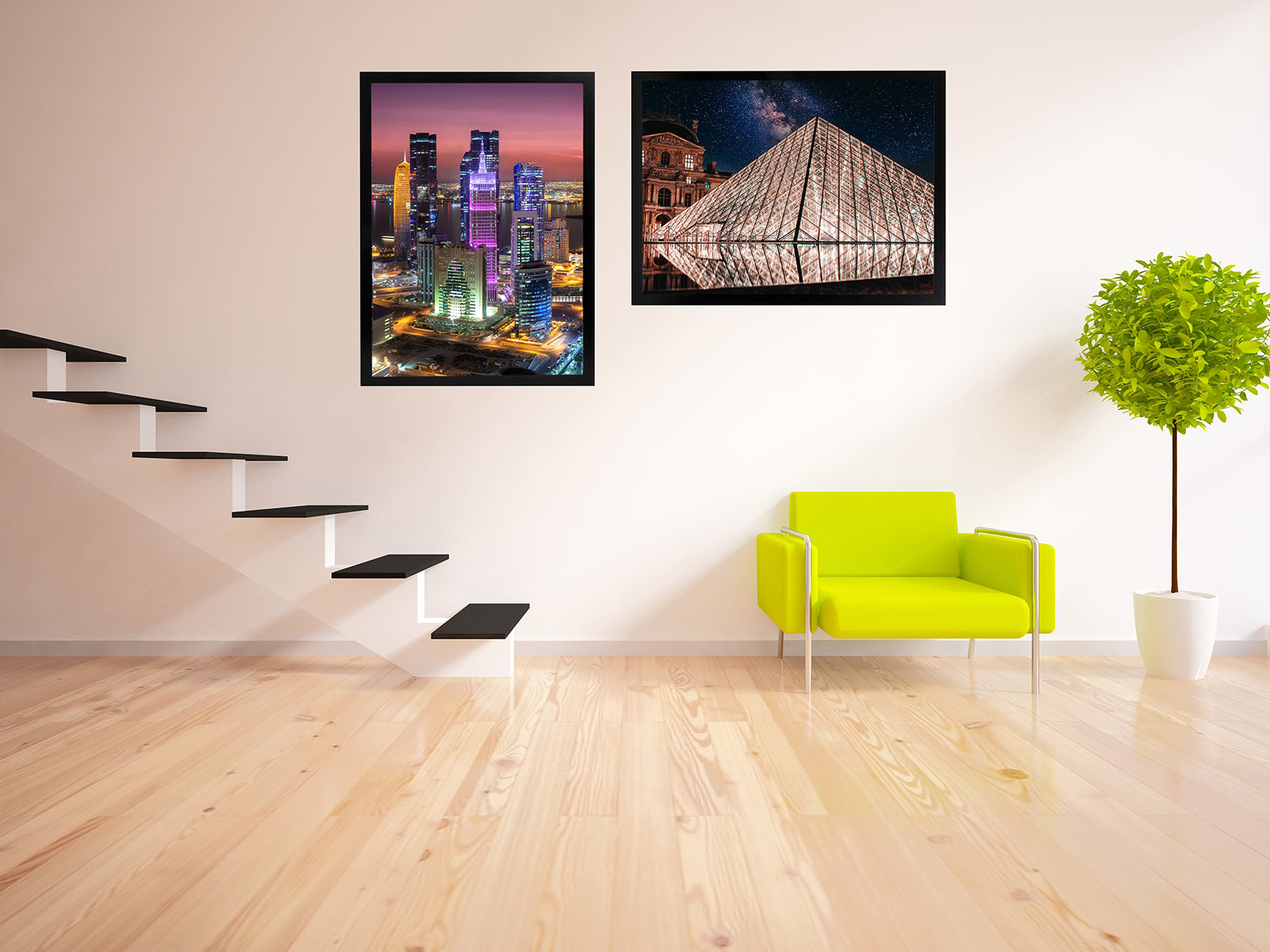 20" x 28" Black MDF Wood Multi-Pack Back-Loading Poster Frames – The ...