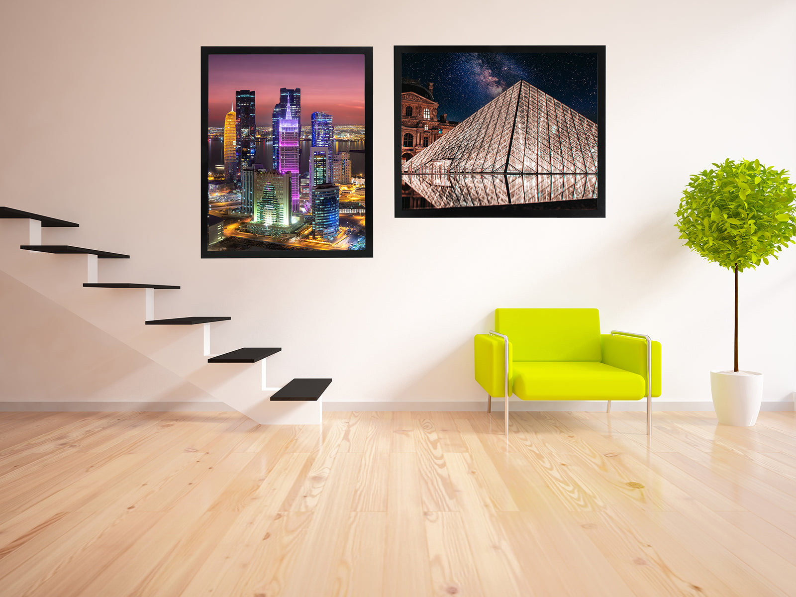 24" x 30" Black MDF Wood Multi-Pack Back-Loading Poster Frames – The ...