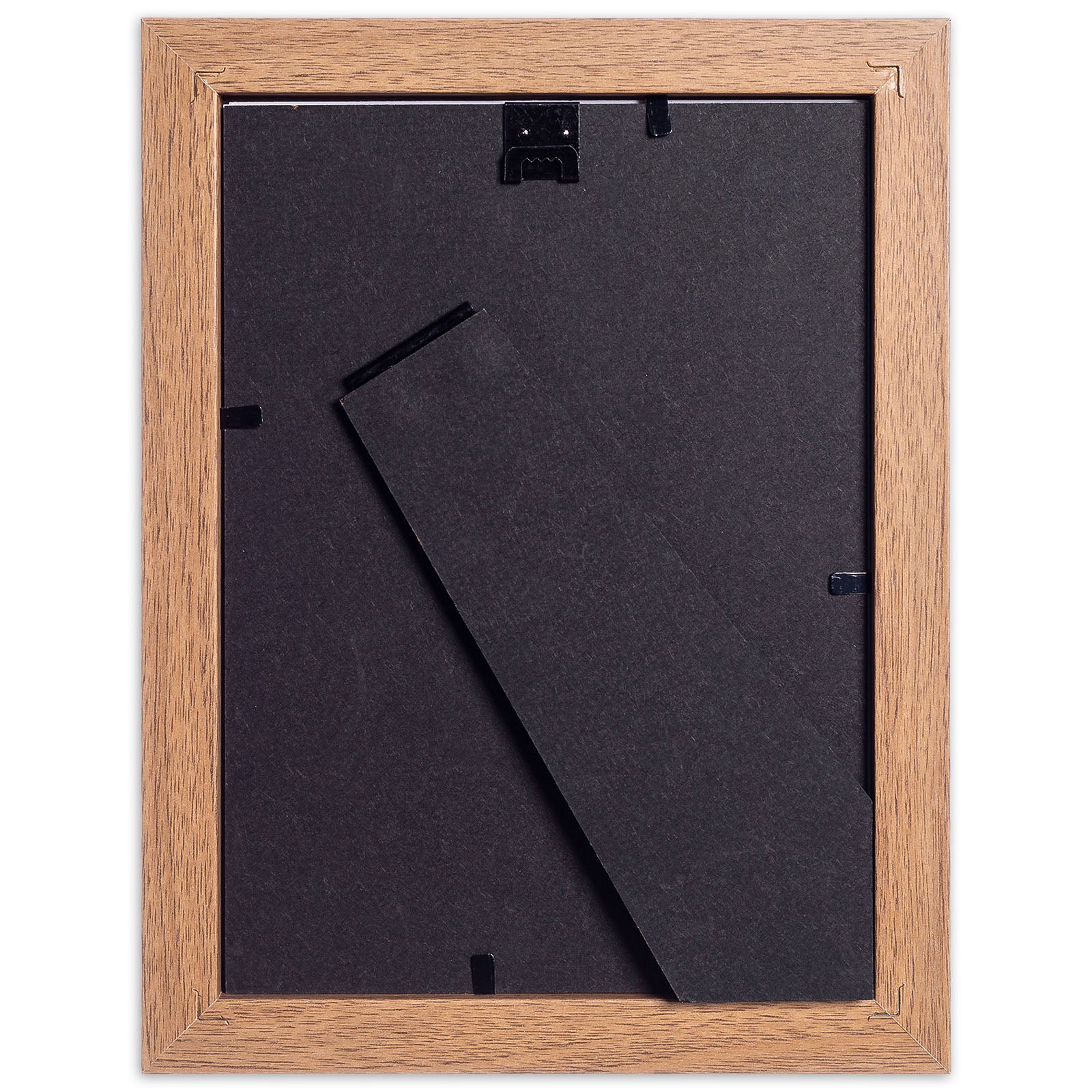 4" x 6” Classic Light Oak MDF Wood Picture Frame with Tempered Glass ...