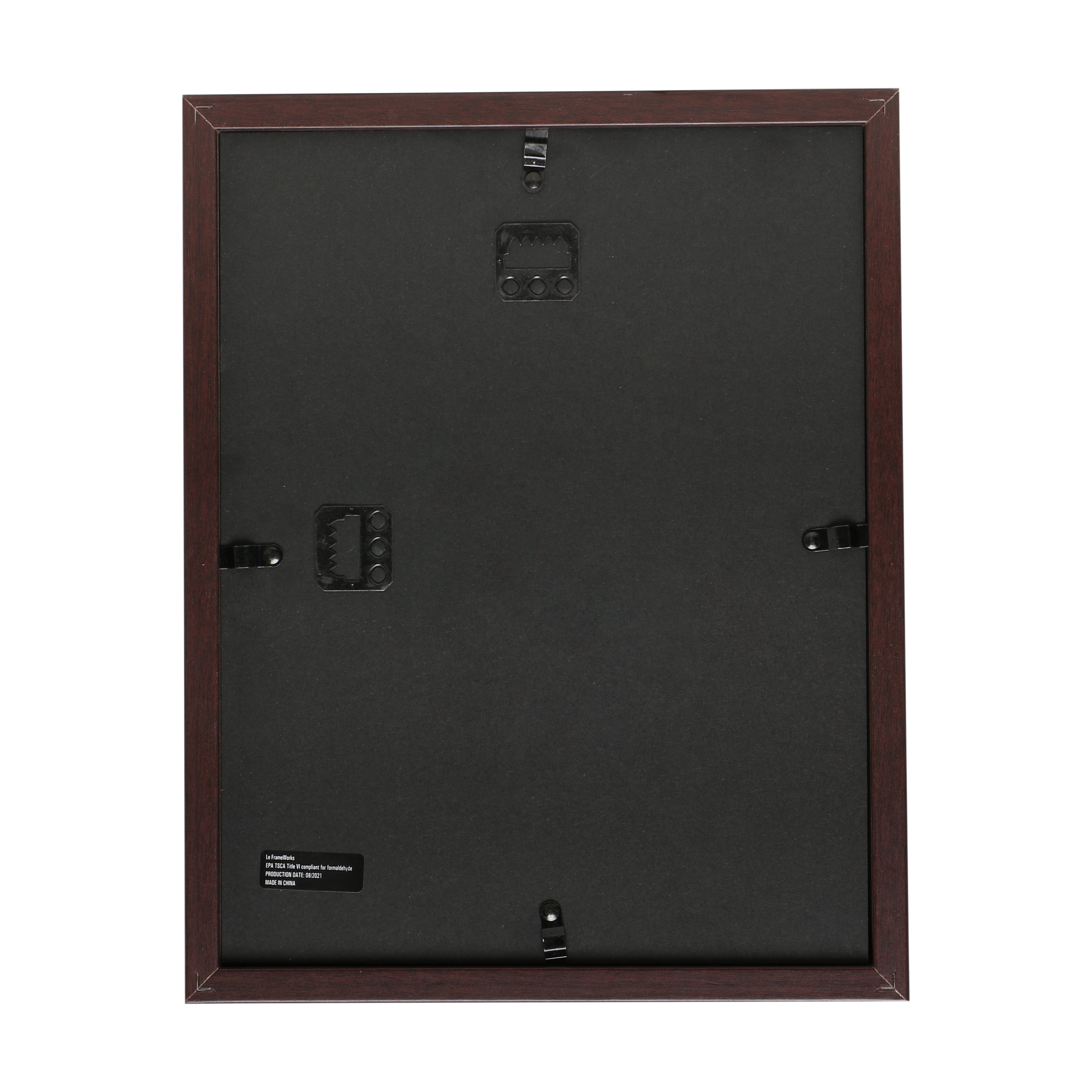 8.5” x 11” Mahogany MDF Wood Shadow Box Frame – The Display Guys